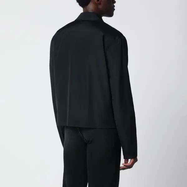 Gucci Zip Jacket In Cotton And Acetate Faille