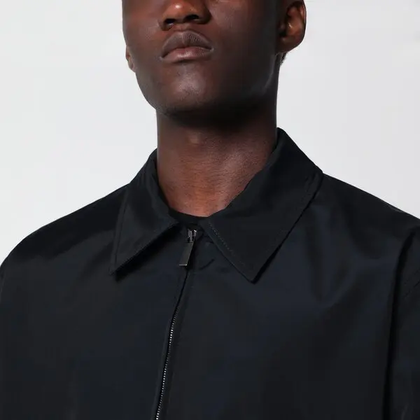 Gucci Zip Jacket In Cotton And Acetate Faille