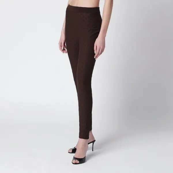 Gucci Gg Jacquard Jersey Leggings