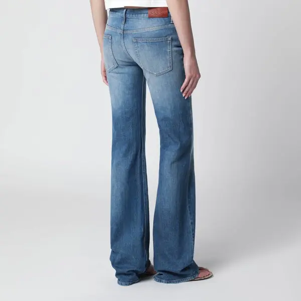 Gucci Low-rise Flare Jeans With Horsebit Detail