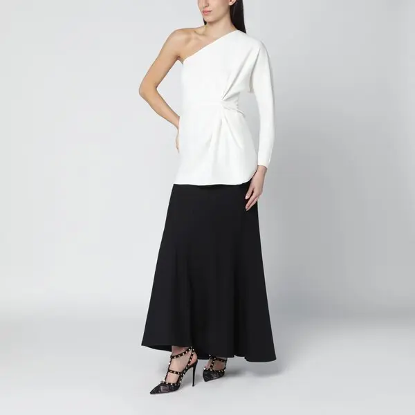 Valentino Garavani One-shoulder Couture Cady Top