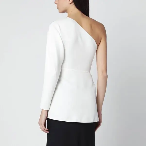 Valentino Garavani One-shoulder Couture Cady Top