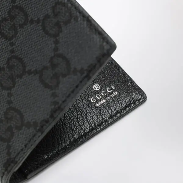 Gucci Essence Classic Card Holder In Gg Fabric