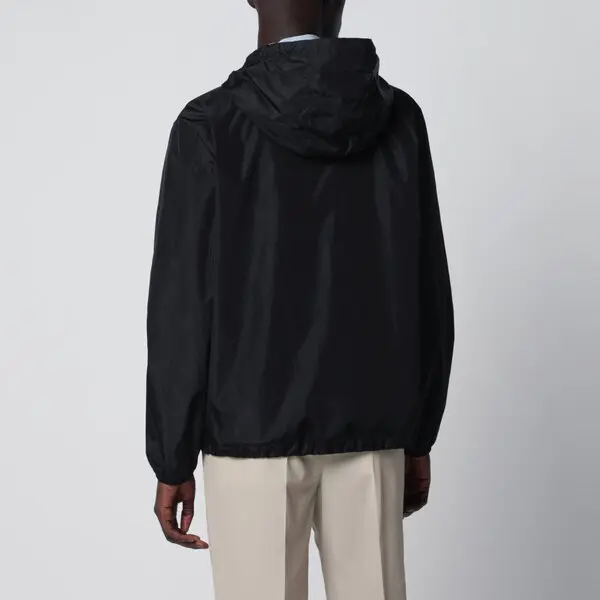 Valentino Garavani Hooded Windbreaker With Vlogo Detail