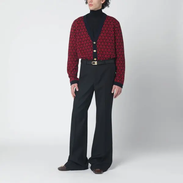 Valentino Garavani Wool-blend Flared Trousers