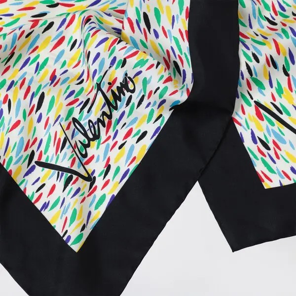 Valentino Garavani Silk Scarf With Print