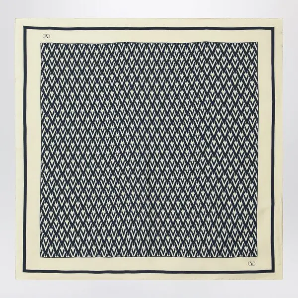 Valentino Garavani Toute La V Silk Scarf