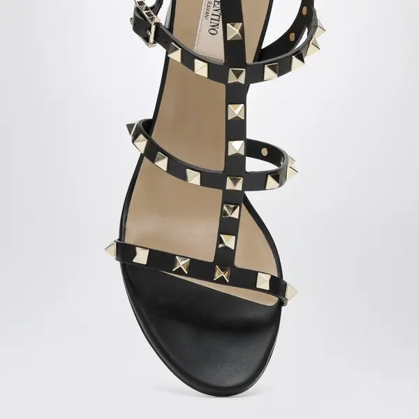 Valentino Garavani Rockstud Calfskin Leather Sandals