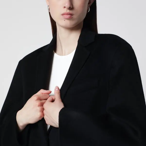 ANINE BING Quinn Oversized Wool-cashmere Blazer