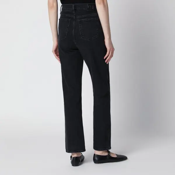 ANINE BING Jane High-rise Slim Jeans In Vintage Denim