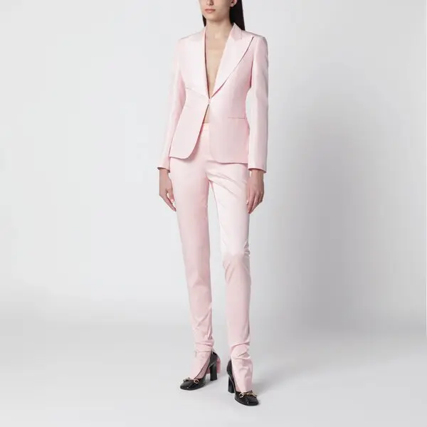 Gucci Stretch Silk Faille Leggings