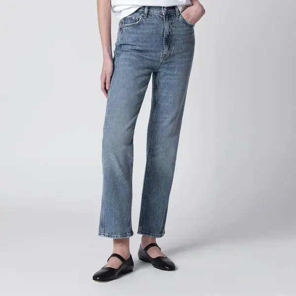 ANINE BING High-rise Bootcut Jeans - Light Blue