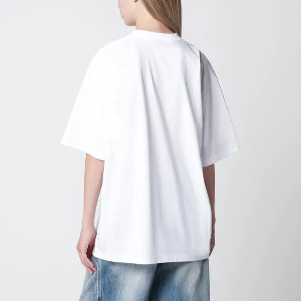 Balenciaga Cotton Jersey T-shirt With Graphic Print