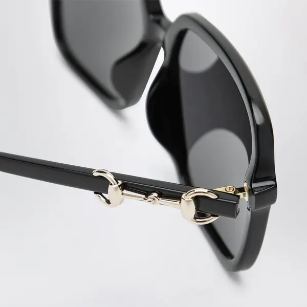 Gucci Butterfly Sunglasses With Horsebit Detail