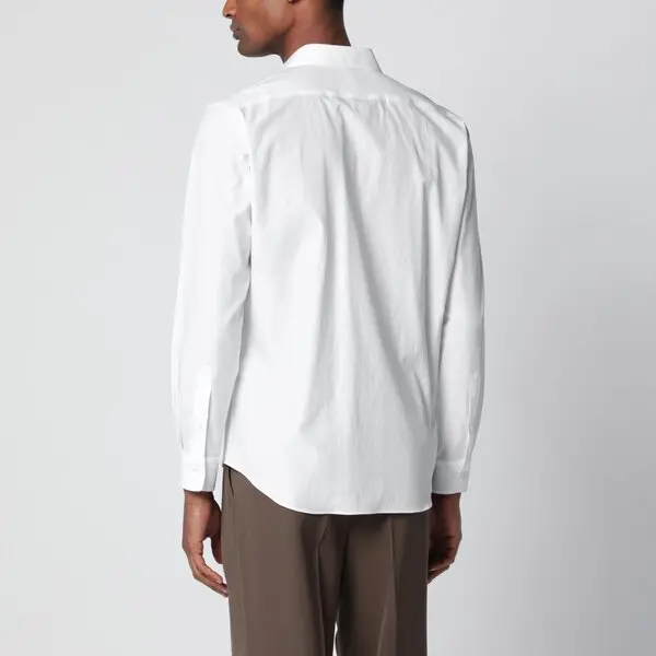 Auralee Slim-fit Cotton Twill Shirt - White