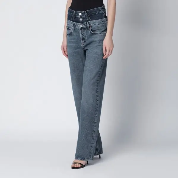 AGOLDE Elson Jeans With Double Waistband