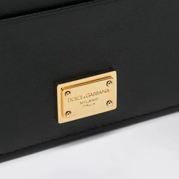 Dolce & Gabbana Plongé Calf Leather Card Holder