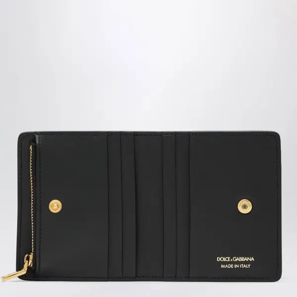 Dolce & Gabbana Leather Wallet With Dg Logo
