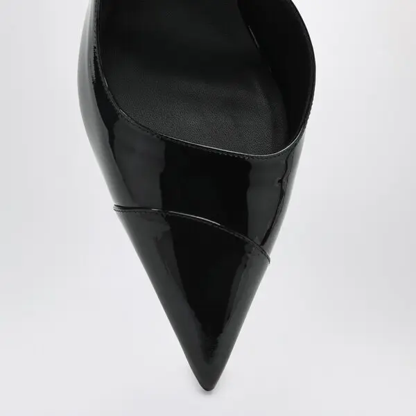 JIMMY CHOO Brigitte Patent Leather Pointed Toe Pumps