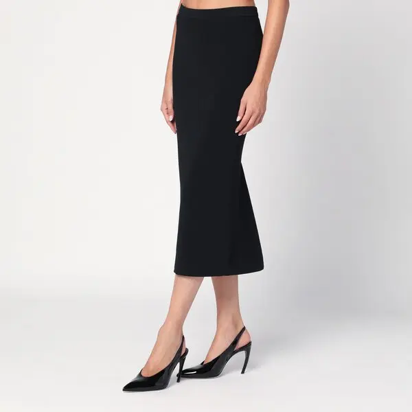 Givenchy Midi Skirt With Back Pleats