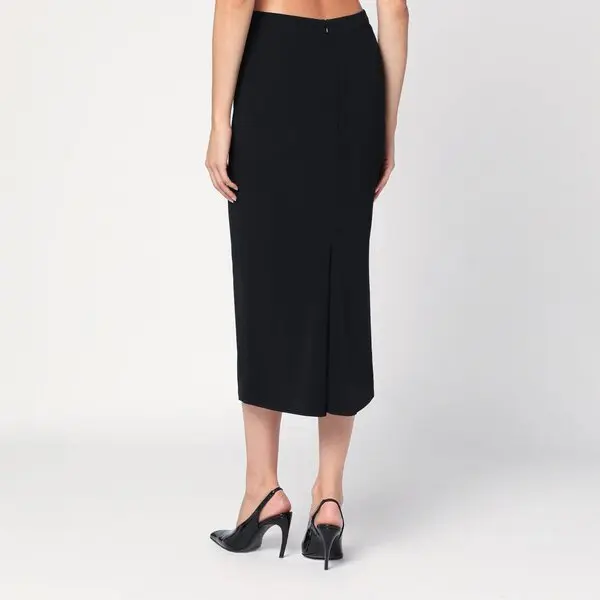 Givenchy Midi Skirt With Back Pleats