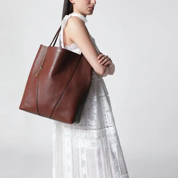 Chloé Large Tote Bag With Logo Medals