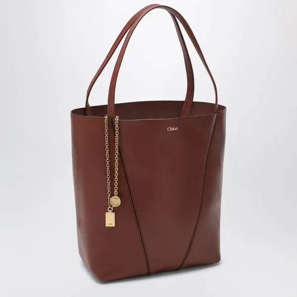 Chloé Medium Spin Tote Bag - Brown