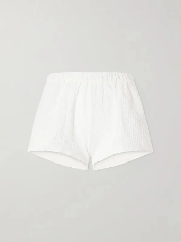 Hunza G Original Crinkle Runner Shorts - White