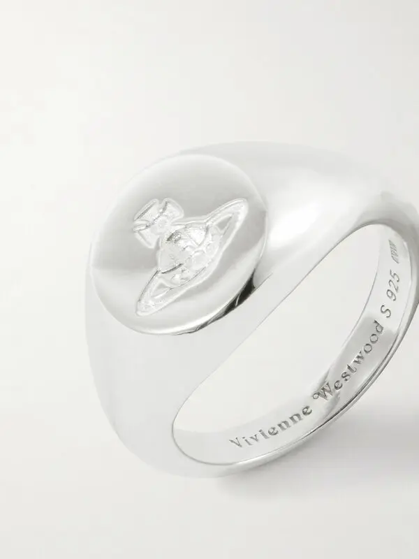 VIVIENNE WESTWOOD Sigillo Ring In Recycled