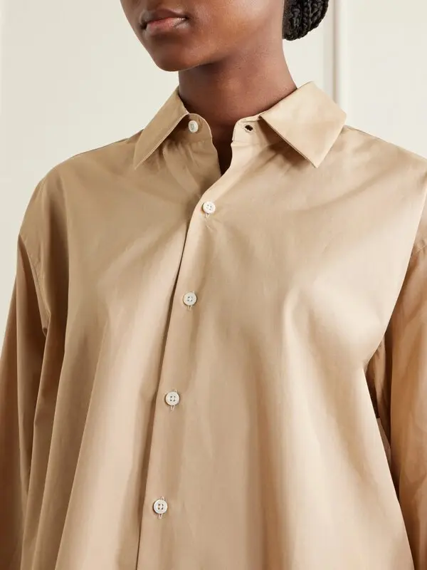 Comme Si Cotton Poplin Shirt