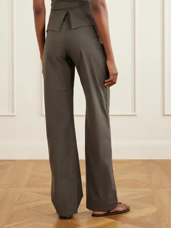 ST. AGNI Studio Twill Skinny-leg Trousers