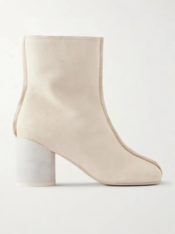 MAISON MARGIELA Suede Split-toe Ankle Boots