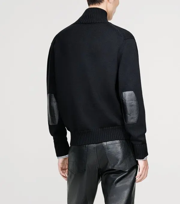 TOM FORD Virgin Wool Zip-up Sweater