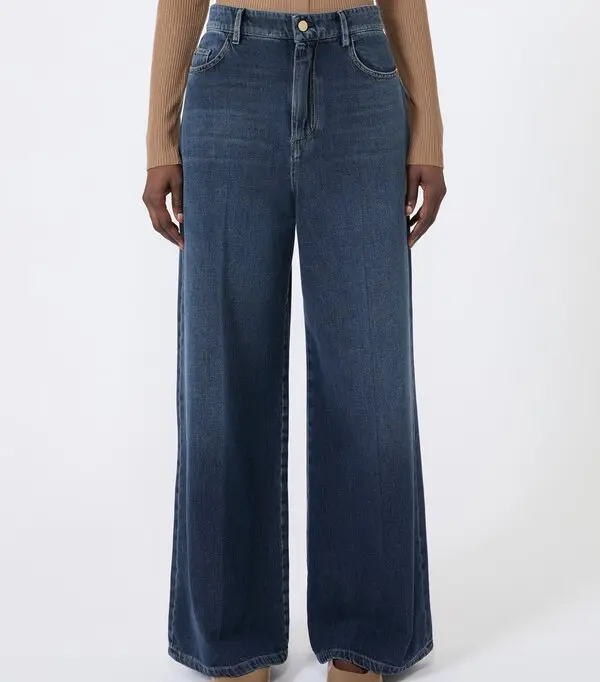 Max Mara High-rise Wide-leg Jeans