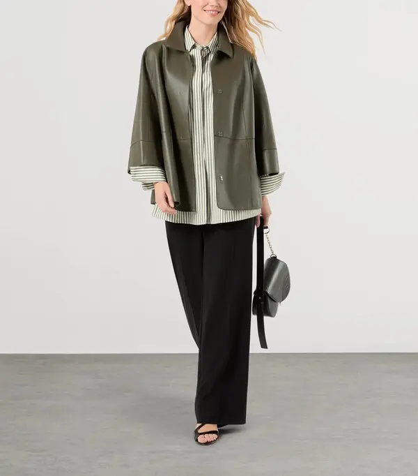 Marina Rinaldi Striped Cotton Shirt