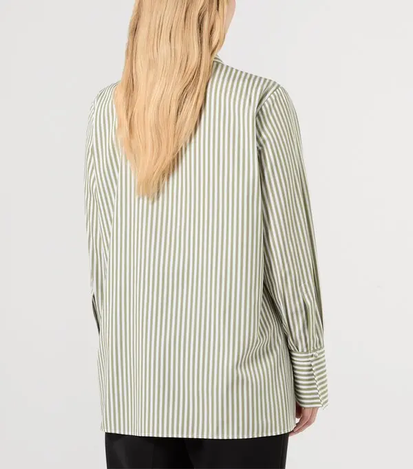 Marina Rinaldi Striped Cotton Shirt
