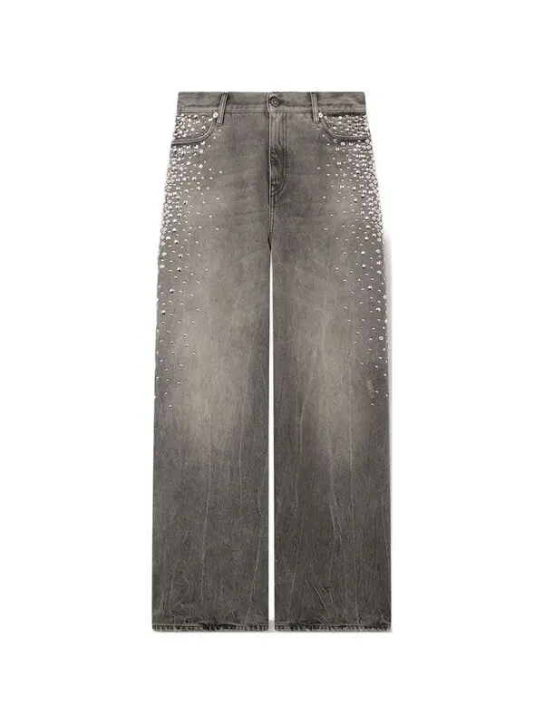 GOLDEN GOOSE Boyfriend Denim Jeans With Embellishments