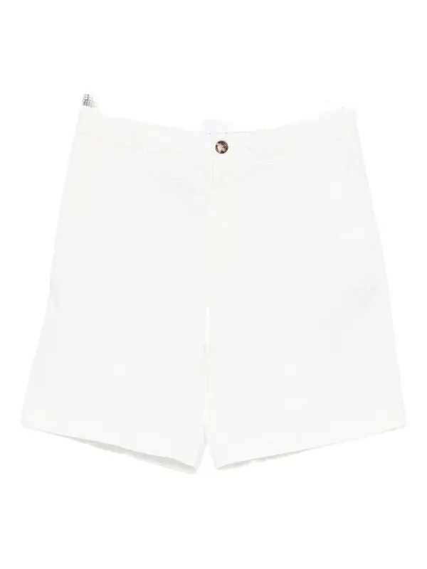 Brunello Cucinelli Cotton Bermuda Shorts - White