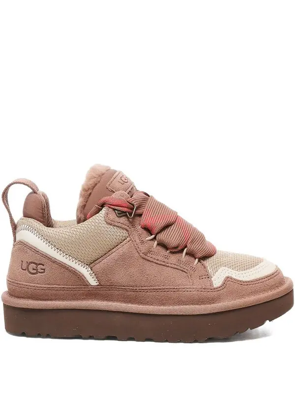UGG Lowmel Panelled Leather Sneakers - Brown