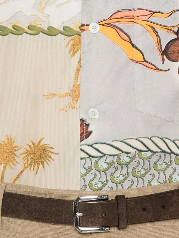 Paul Smith Printed Cotton Shirt