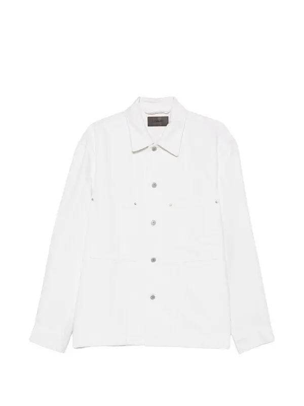 LEMAIRE Cotton Overshirt - White