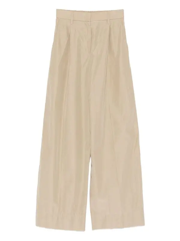 FORTE_FORTE Cotton Blend Trousers