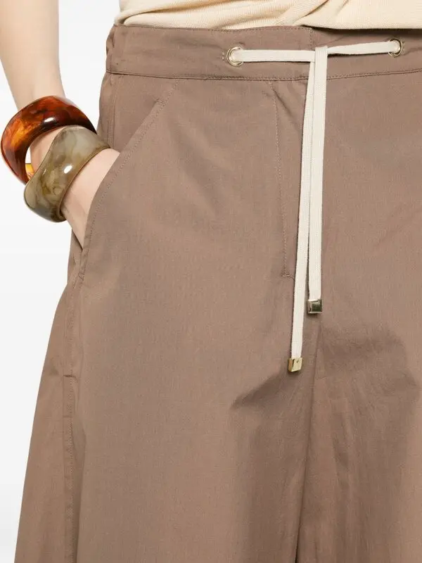 Max Mara Cotton Wide-leg Trousers