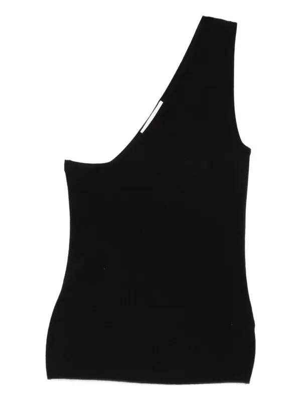 LISA YANG Sorea Cotton And Cashmere One-shoulder Top