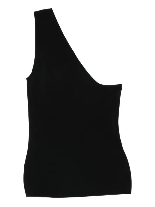 LISA YANG Sorea Cotton And Cashmere One-shoulder Top