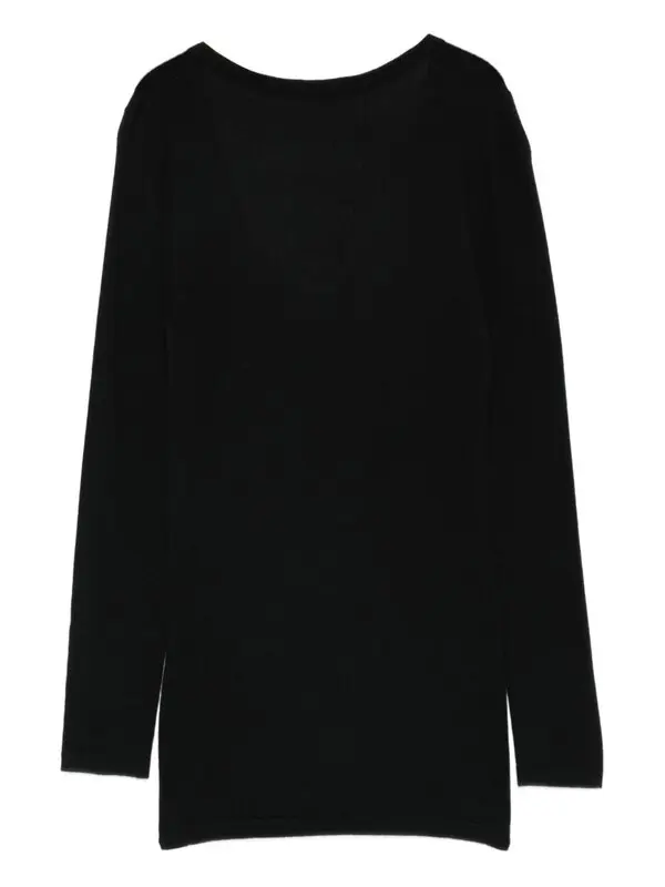 LISA YANG Amalea Cotton And Cashmere Sweater - Black