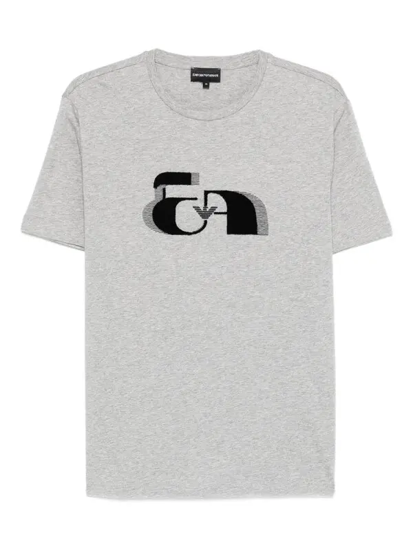 Emporio Armani Printed Cotton T-shirt