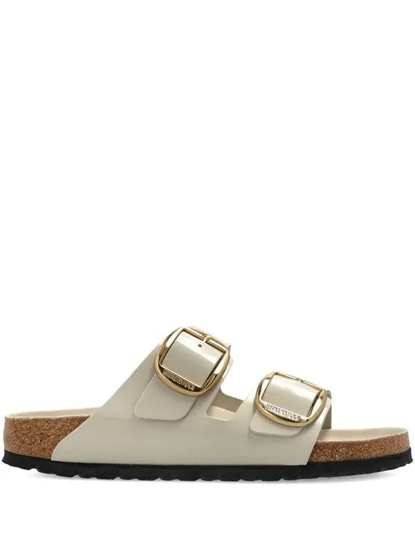 BIRKENSTOCK Arizona Oyster Leather Sandals