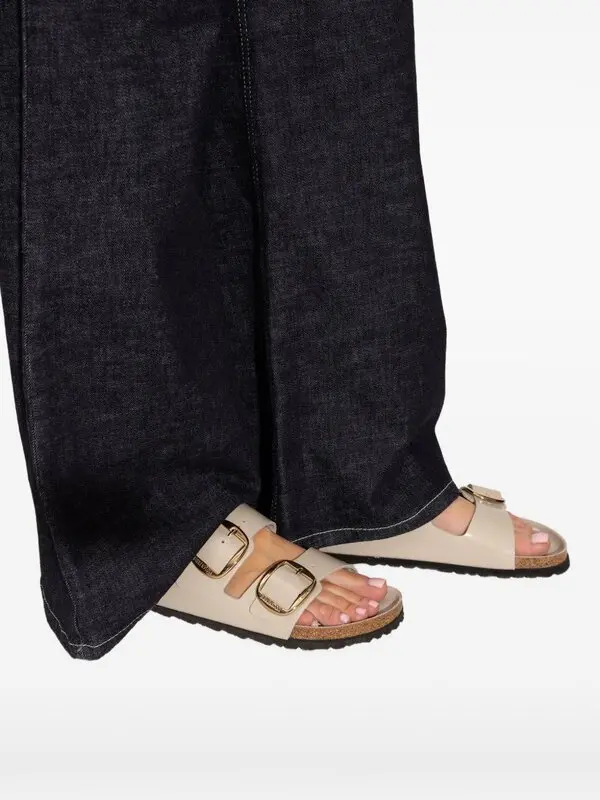 BIRKENSTOCK Arizona Oyster Leather Sandals