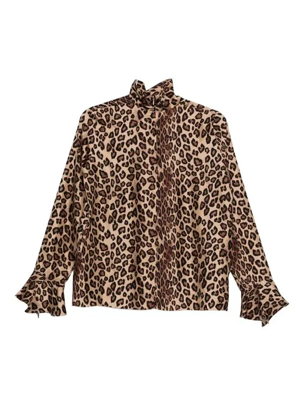 Alberto Biani Printed Silk Blouse